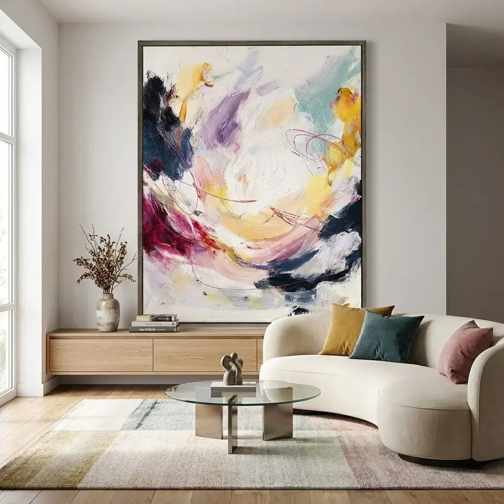 Abstract Art | Original Modern Paintings for Wall Decor | HueMaster