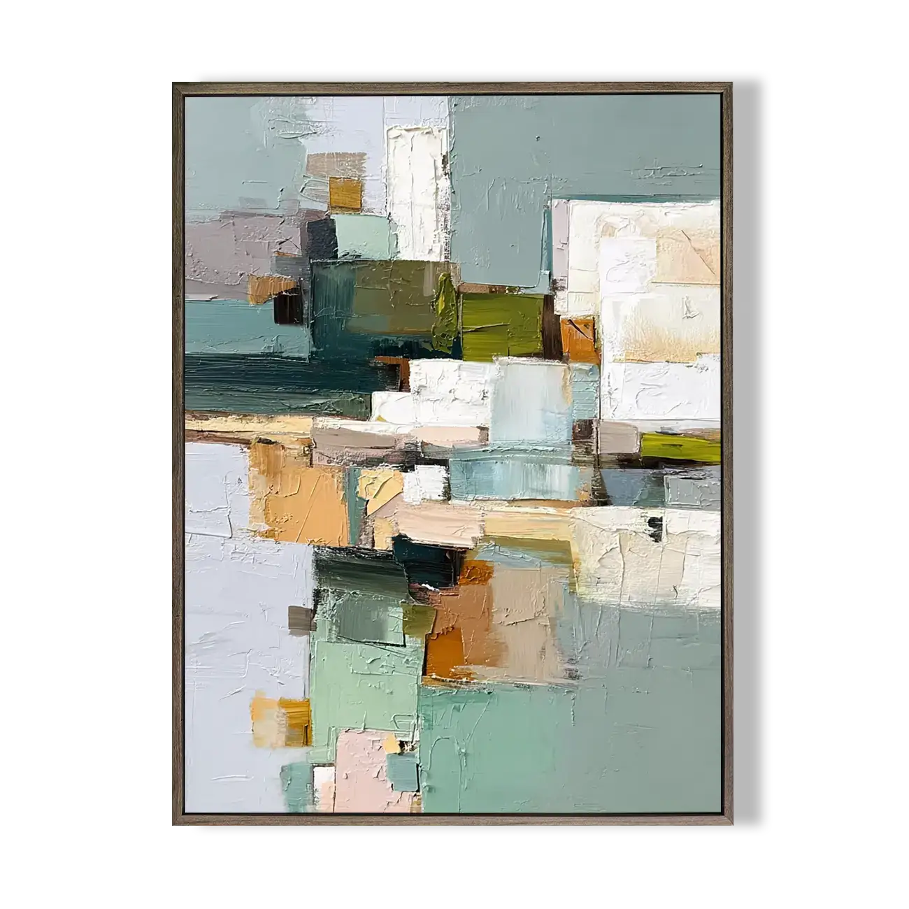 Abstract Oil Painting | Minimalist Contemporary Wall Art | HueMaster