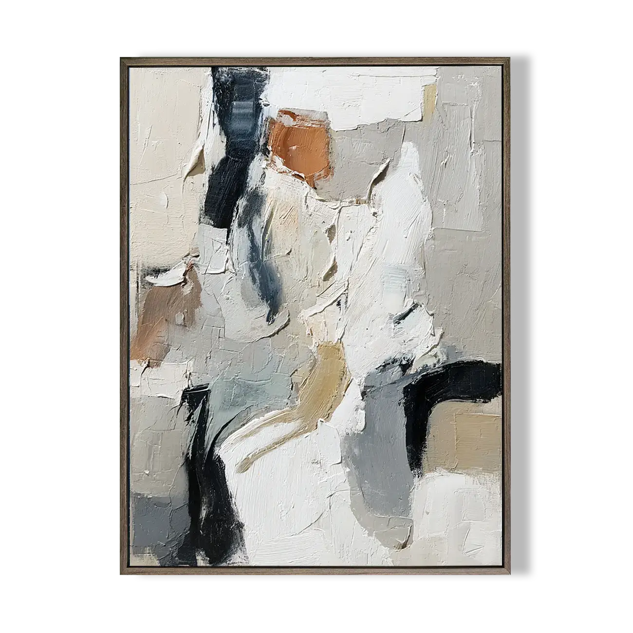 Abstract Oil Painting | Contemporary Textured Wall Art | HueMaster